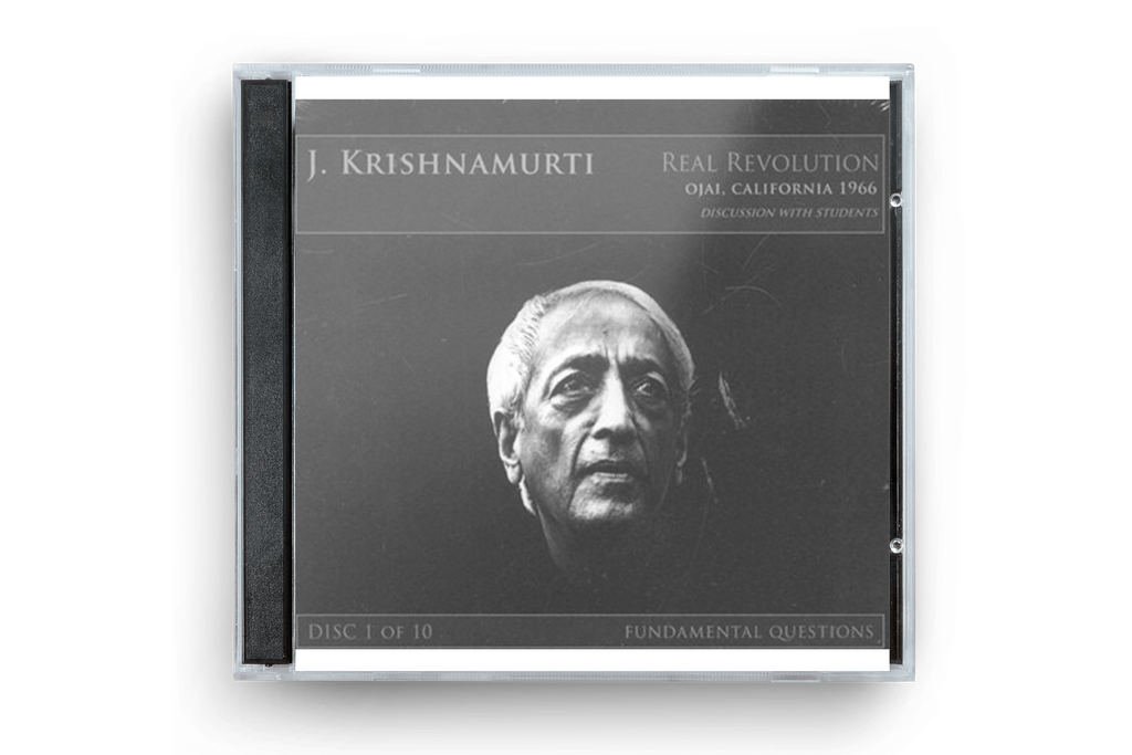 Real Revolution CD Series -Complete Set Discs 1-10 – Krishnamurti Bookstore